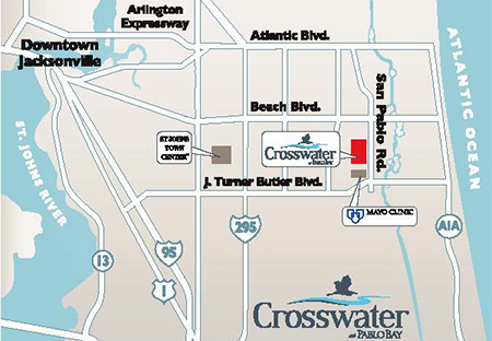 Crosswater at Pablo Bay Community in Jacksonville, Florida