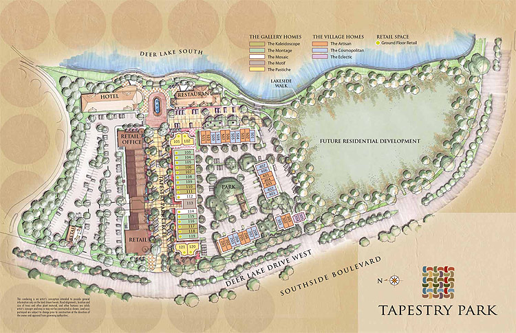 Tapestry Park Townhomes in Jacksonville, Florida